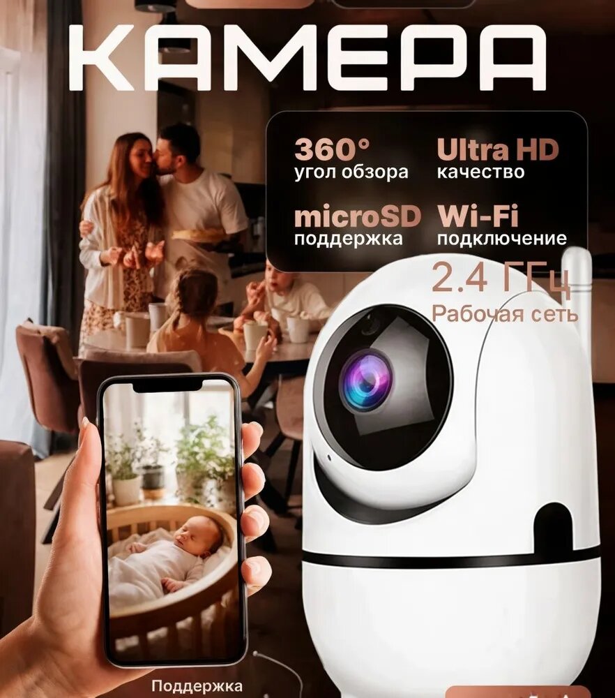 Камера видеонаблюдения wifi для дома ip видеоняня