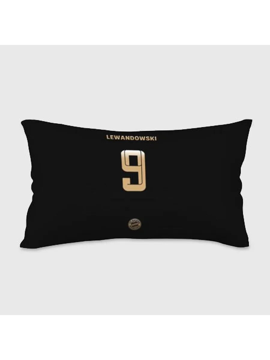 Bayern Lewandowski Black Theme Подушка — фото 1