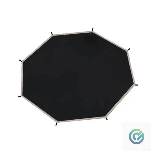 Тент для батута, защита от солнца, 12ft, на 8 стоек, черный