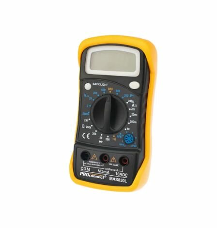 Мультиметр портативный Proconnect MAS830L