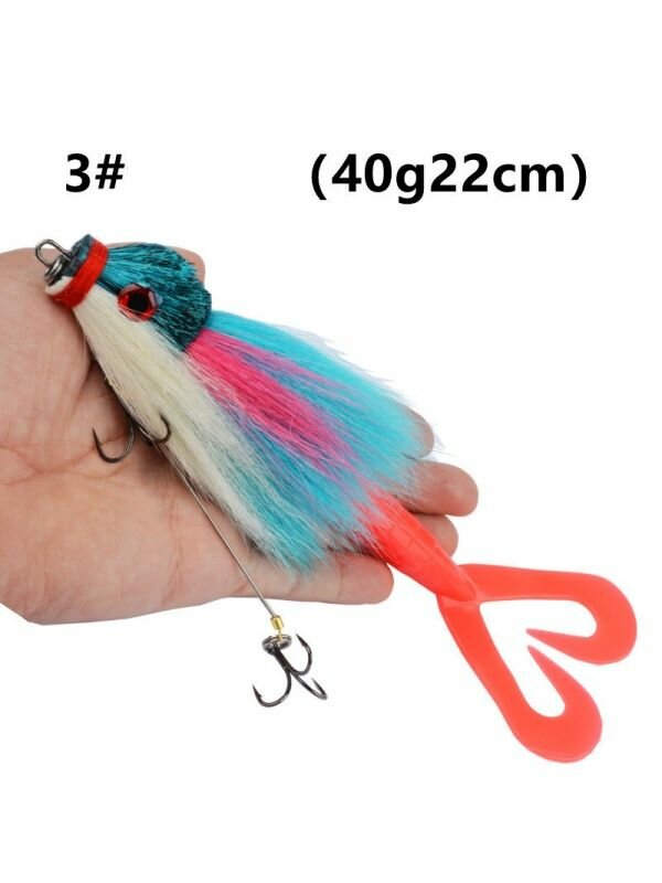 Бактейл на трофейную щуку, мышь на крупную рыбу,40g22cm