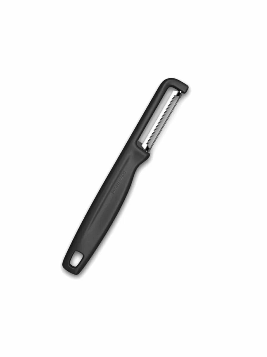Овощечистка victorinox черная нержавеющая сталь для овощей