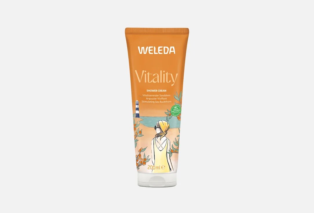 Weleda Sea Buckthorn Тонизирующий гель для душа 200мл