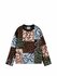 Свитер SCOTCH & SODA Patchwork intarsia-knit sweater, размер 44