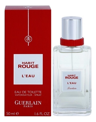 Мужской парфюм Герлен Абит Руж Ле 50 мл - Guerlain Habit Rouge L Eau