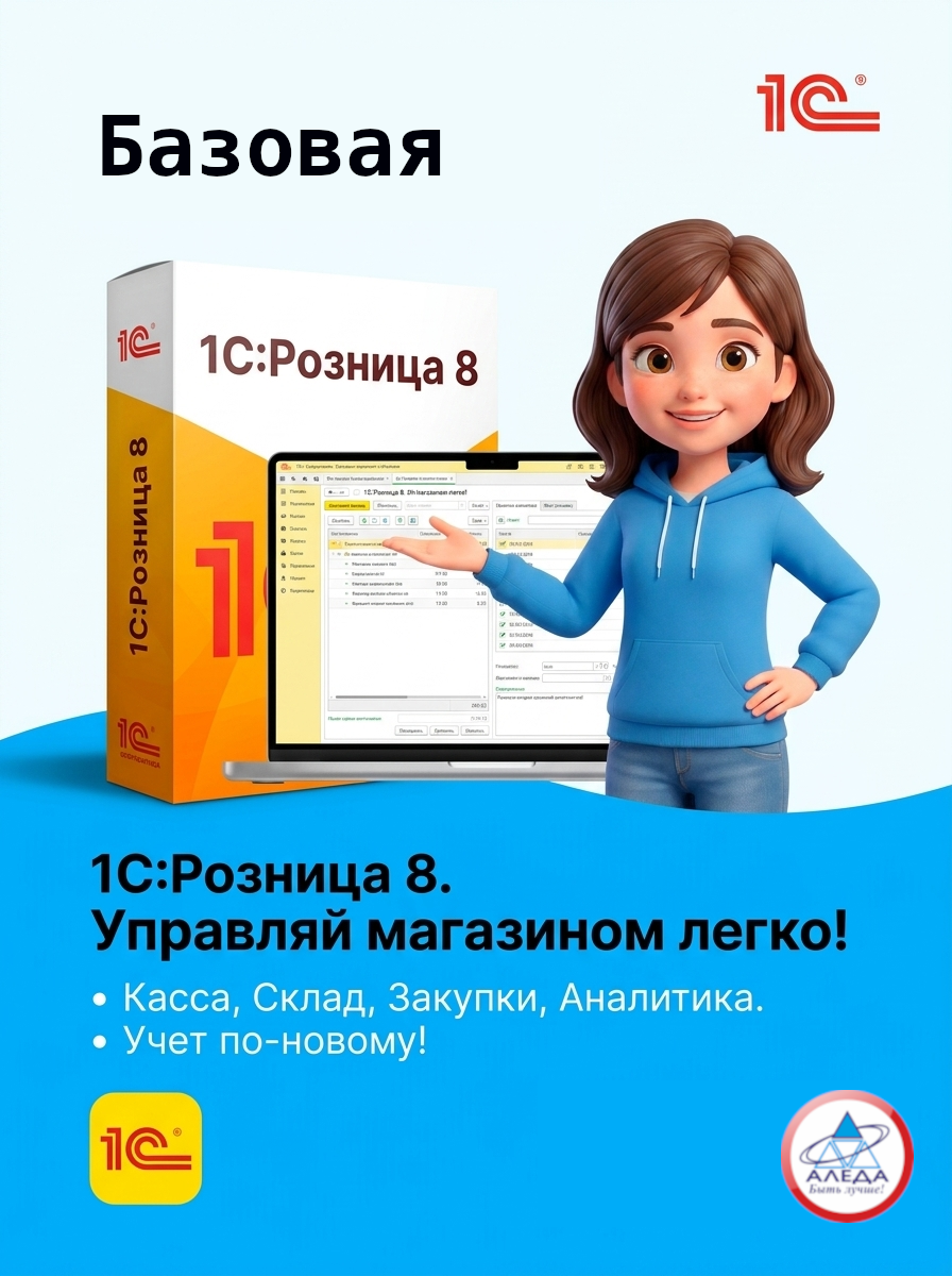 1С: Розница 3.0 Базовая. Электронная поставка