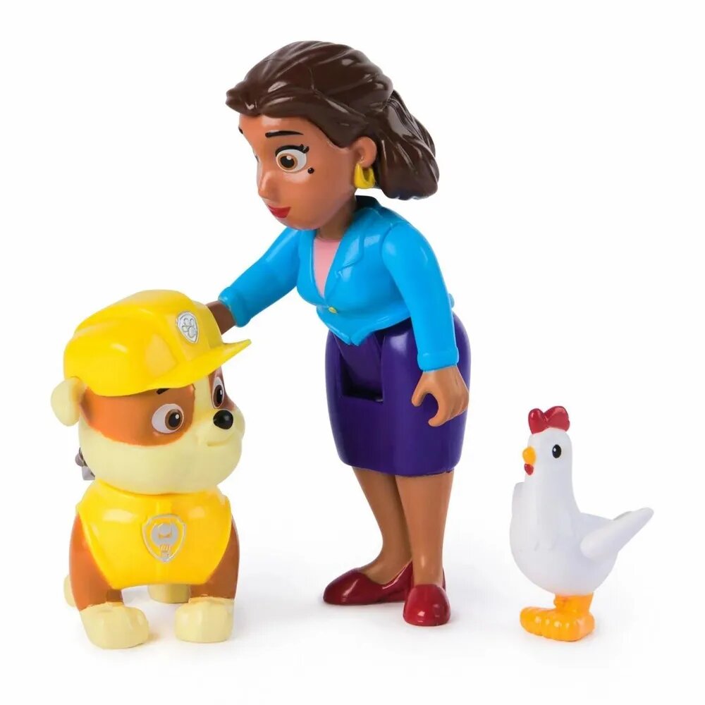 Набор Щенячий патруль мэр Гудвэй, Ципалета и Крепыш Paw Patrol mayor Goodway