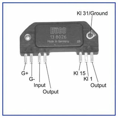 Коммутатор зажигания Huco 138026