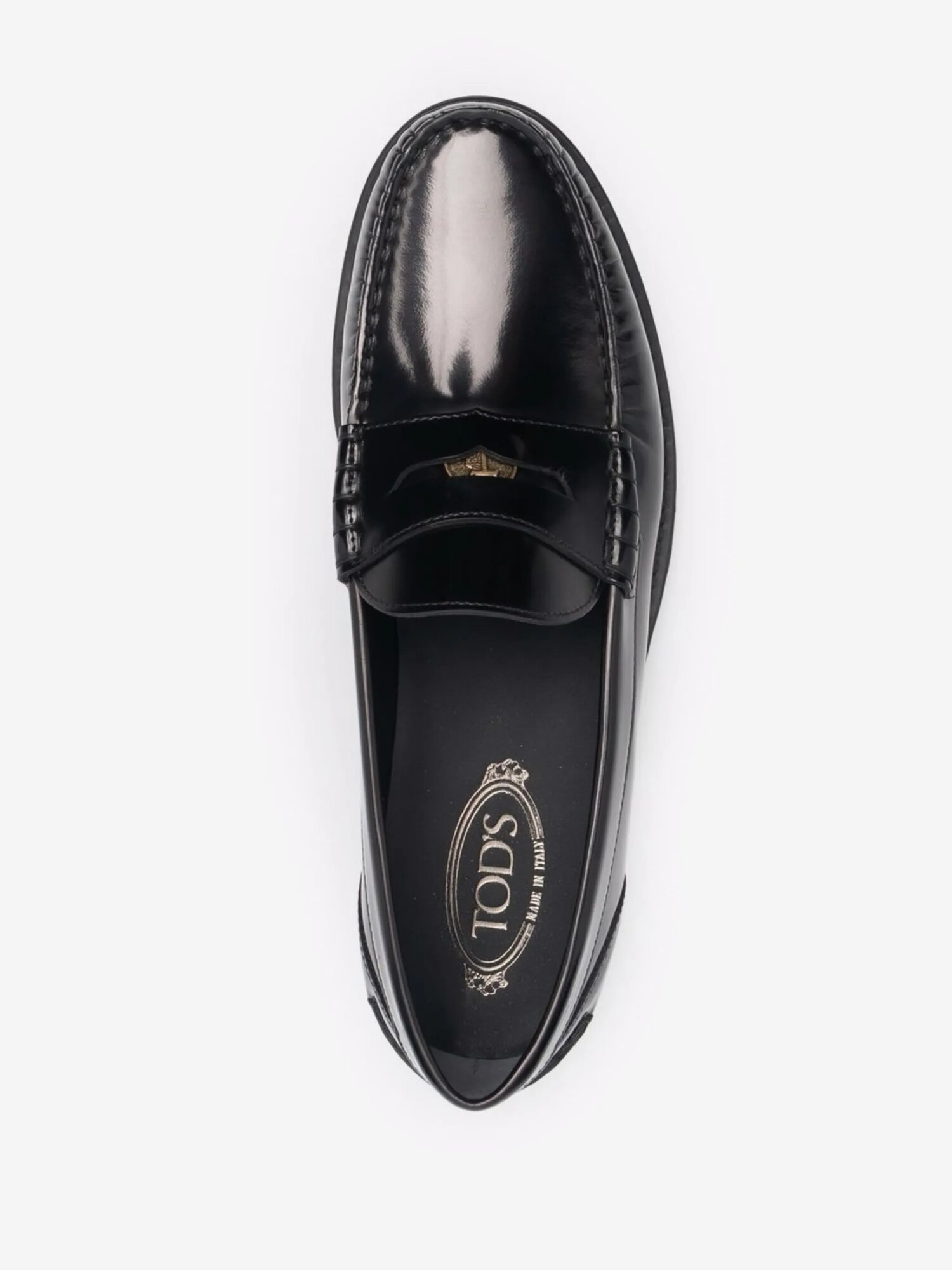 Лоферы Tod's, размер 11.5, black — фото 1