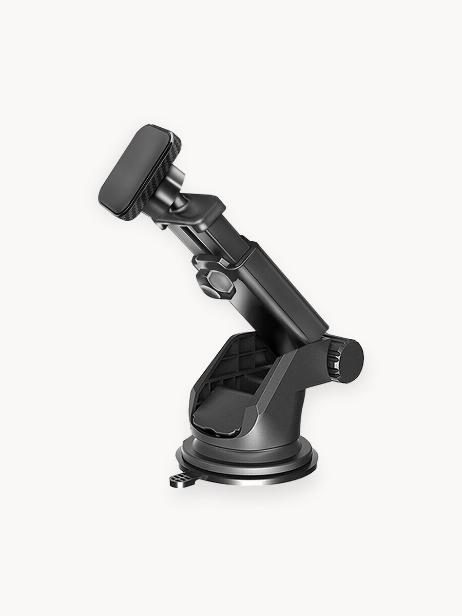 Держатель для телефона в машину, магнитный держатель для телефона, подставка, крепление в автомобиль, присоска, черный