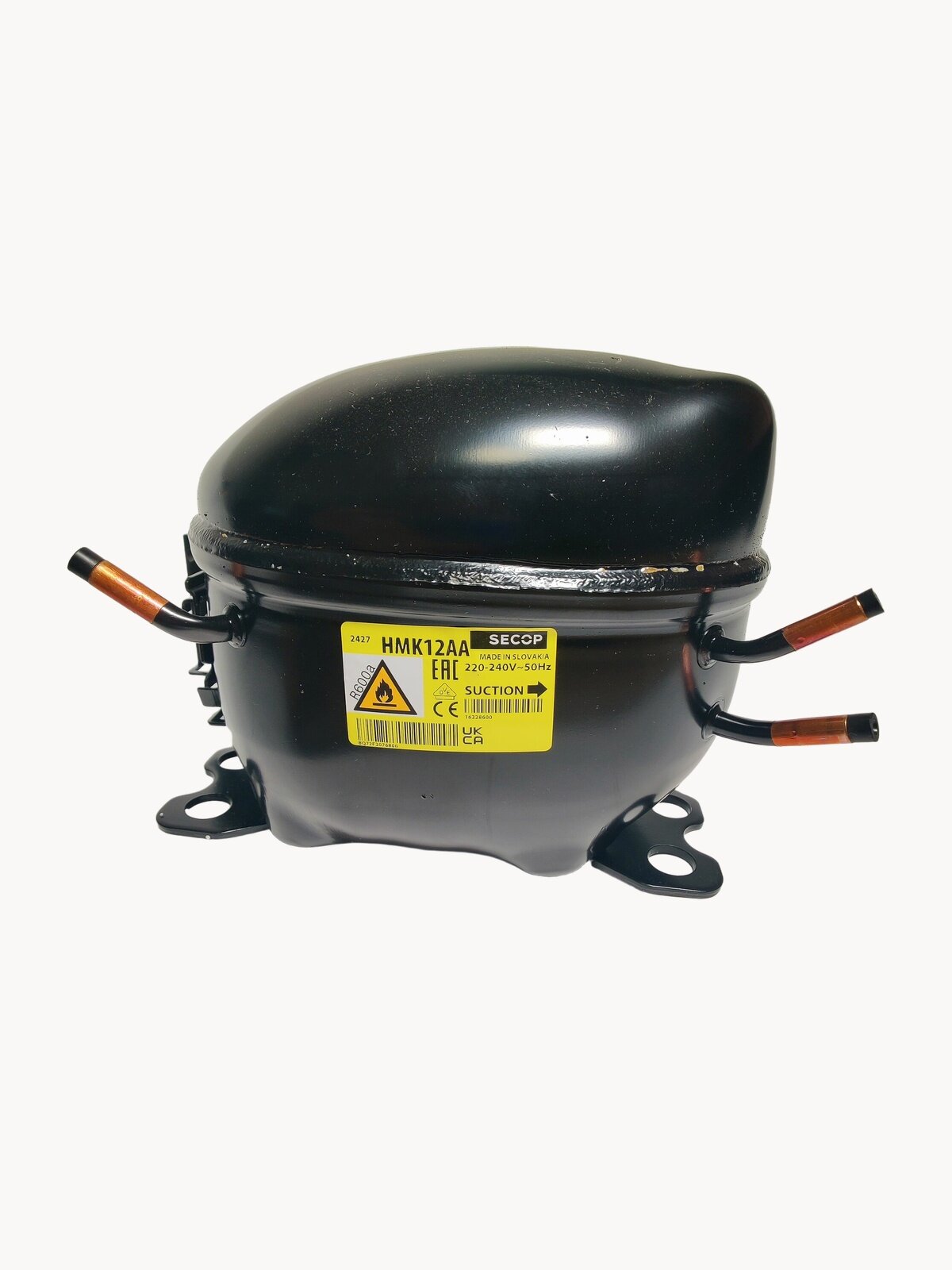 Компрессор HMK12AA, 198вт R600a SECOP (Danfoss) код 16228600