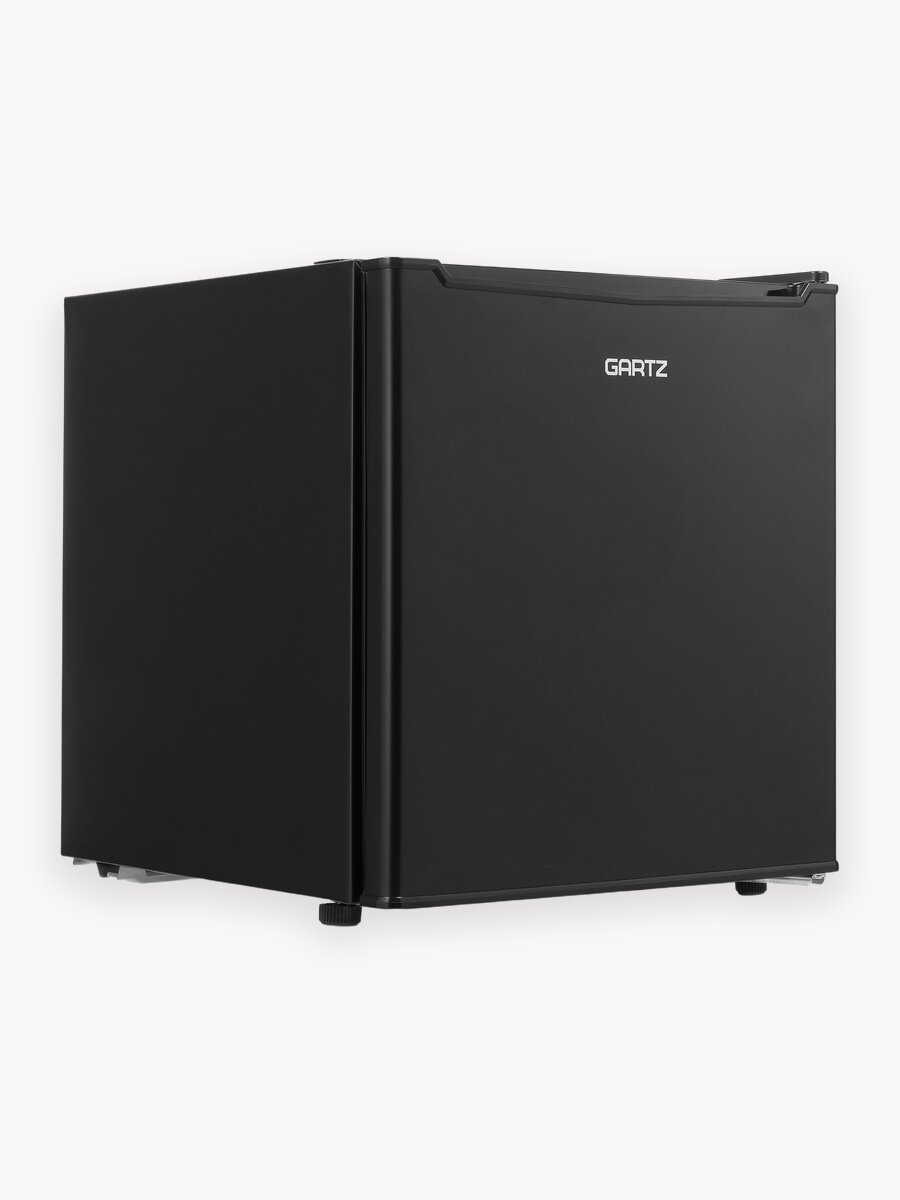 Холодильник мини GARTZ RSD111B SmartCool для дома, офиса, дачи, высота 50см, объем 45л, LowFrost, черный, маленький