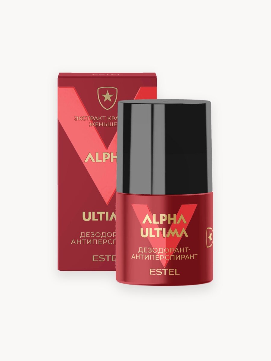 Дезодорант антиперспирант для тела ESTEL PROFESSIONAL экстракт красного женьшеня 50 мл