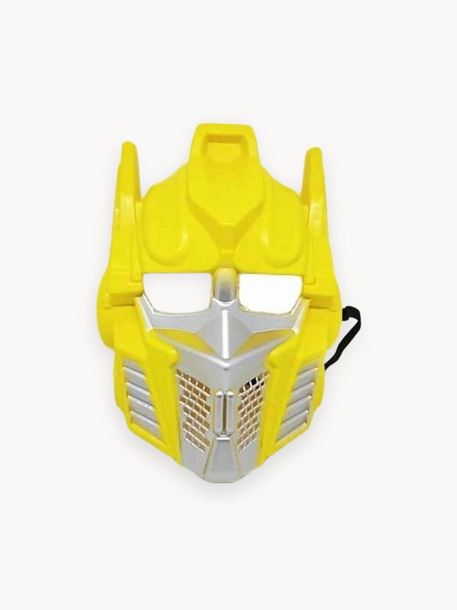 Маска Трансформер, "Бамблби", детская, универсальная, желтая