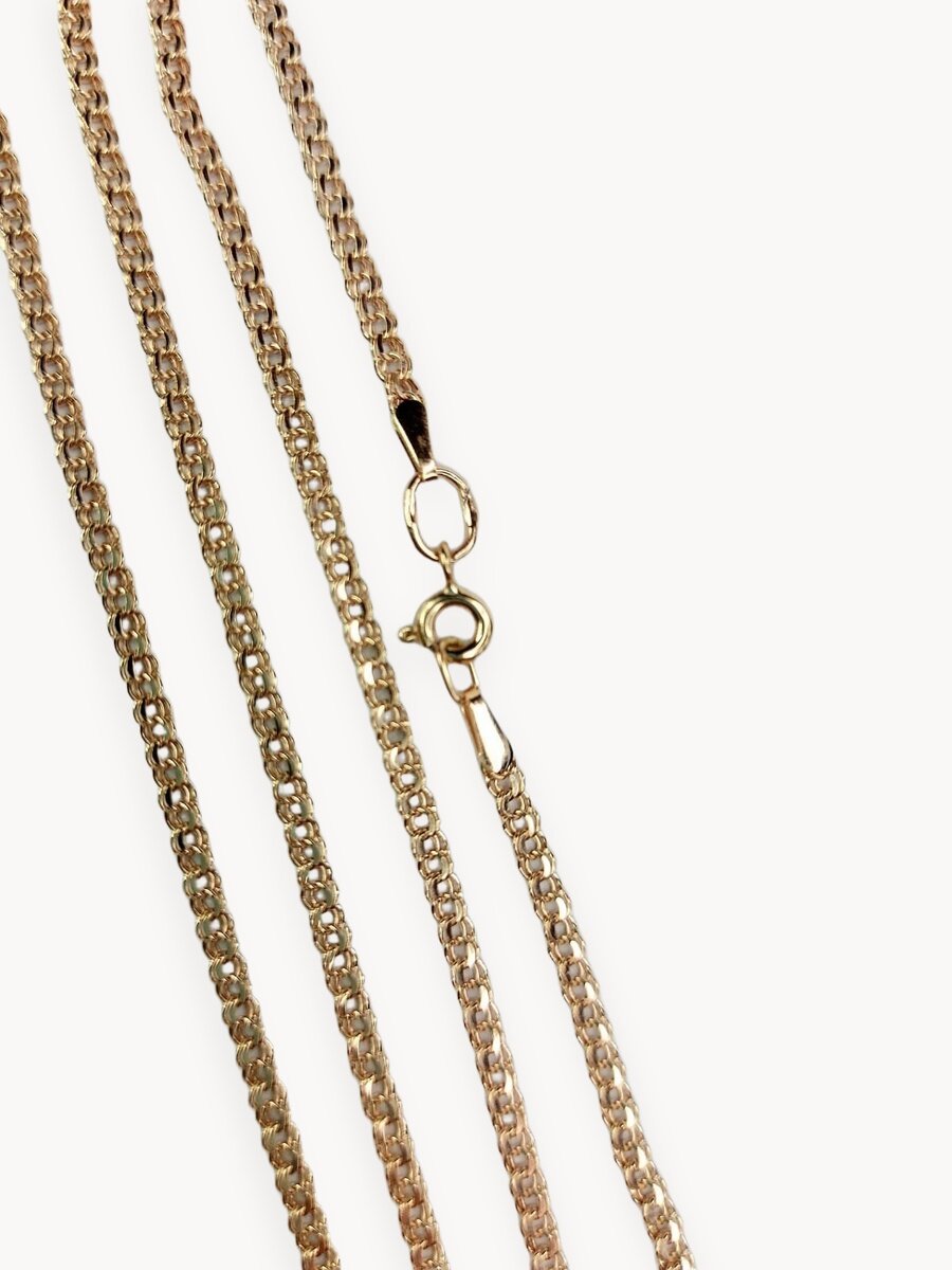 Цепь красное золото, 585 проба