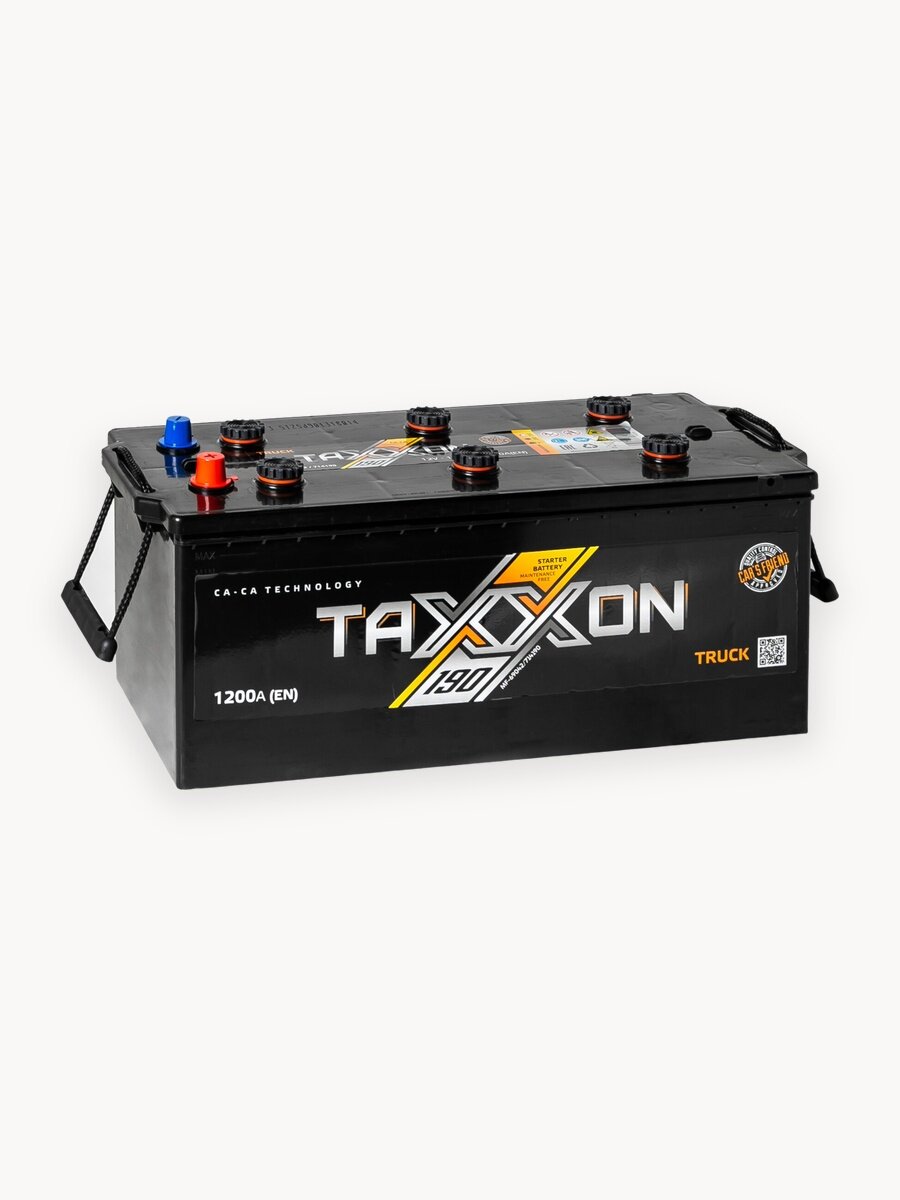 Аккумулятор автомобильный TAXXON TRUCK MF 190R+ 1200 А прям. пол. 190 Ач (714190)