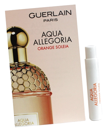 Guerlain Aqua Allegoria Orange Soleia аромат 1 мл пробник - Герлен Аллегория Оранж Солея унисекс