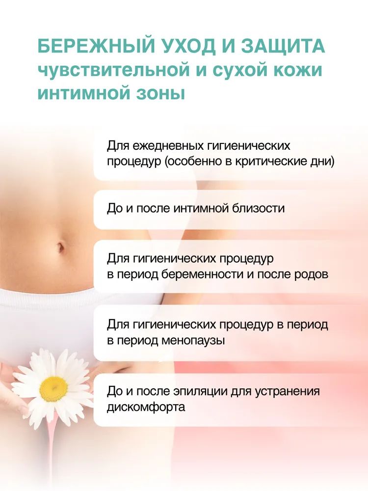 Липобейз intimo Гель для интимной гигиены женский интенсивно увлажняющий, 200 мл