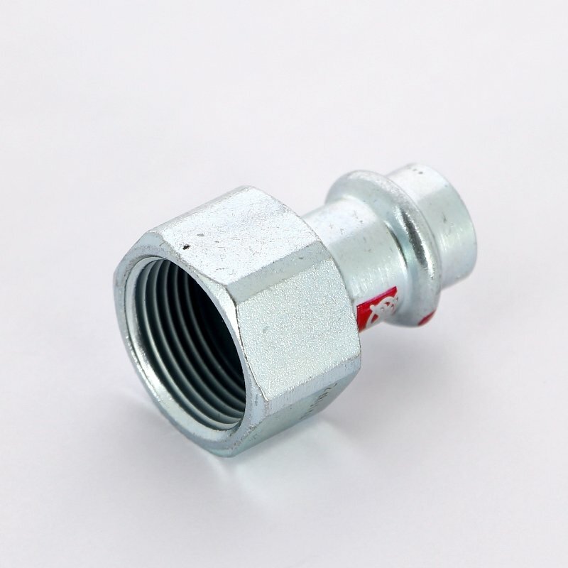 Муфта пресс-В 15x1/2" оцинкованная сталь Prestabo VIEGA
