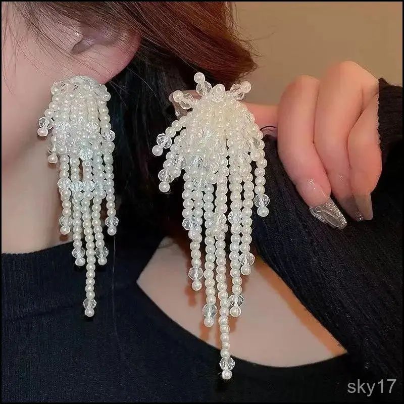 Серьги, бисер