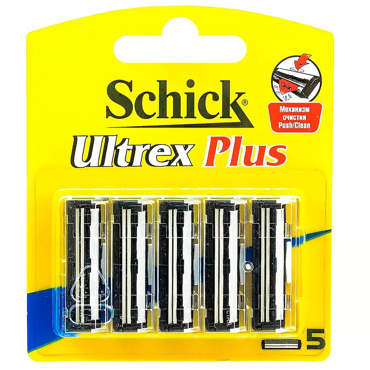 Schick Ultrex Plus сменные кассеты 5 шт.