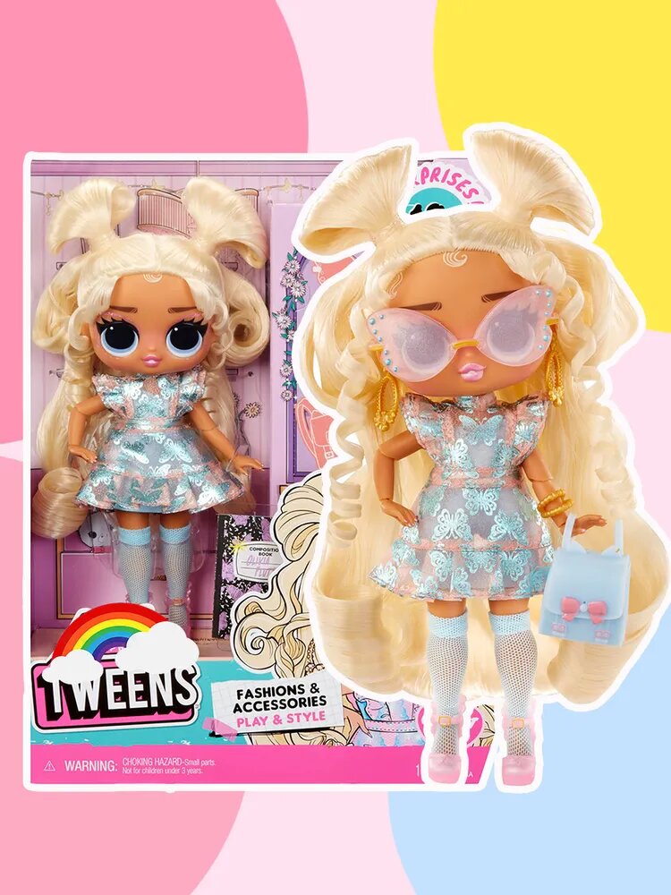 ЛОЛ ОМГ Кукла OMG Tweens Fashion Doll Olivia Flutter