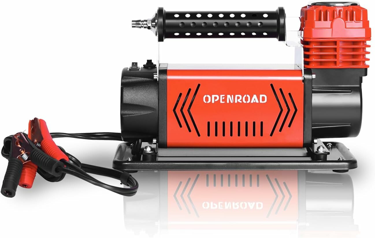 Портативный воздушный компрессор 2 В, сверхмощный, 5,65 куб. футов в минуту, насос для грузовых шин, комплект внедорожно