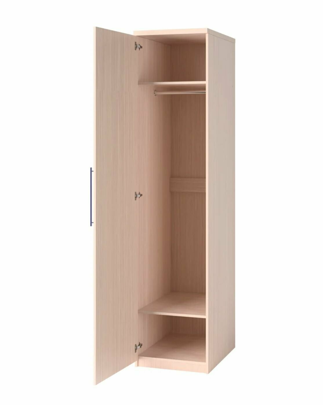 Шкаф распашной Мелодия Эконом 1, 40х60х240 см, модульный, лдсп Вяз