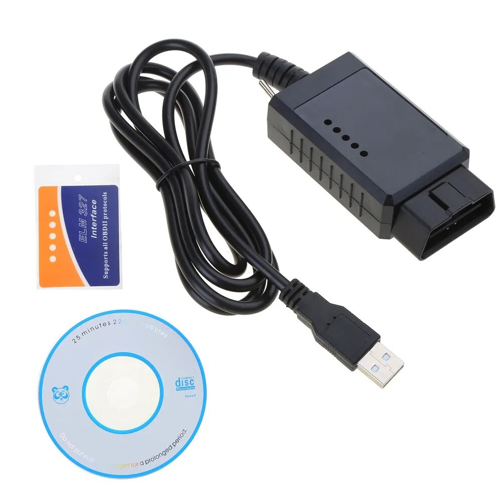 ELM 327 оснащен встроенным USB c переключателем MS-CAN/HS-CAN для автоматической и легкой навигации