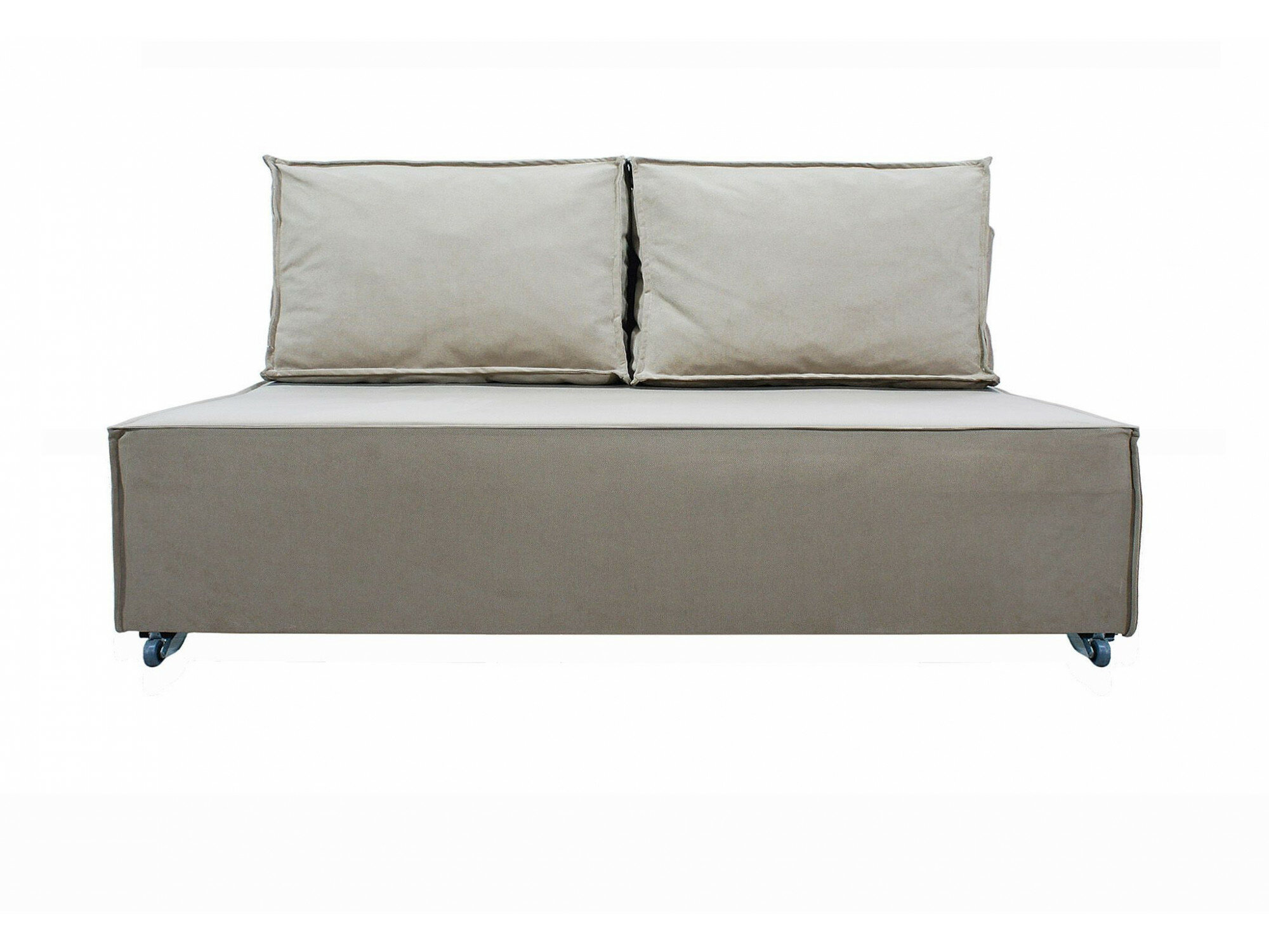 Раскладной диван, аккордеон, сп. м.160х200 см, ППУ, без подлокотников, велюр