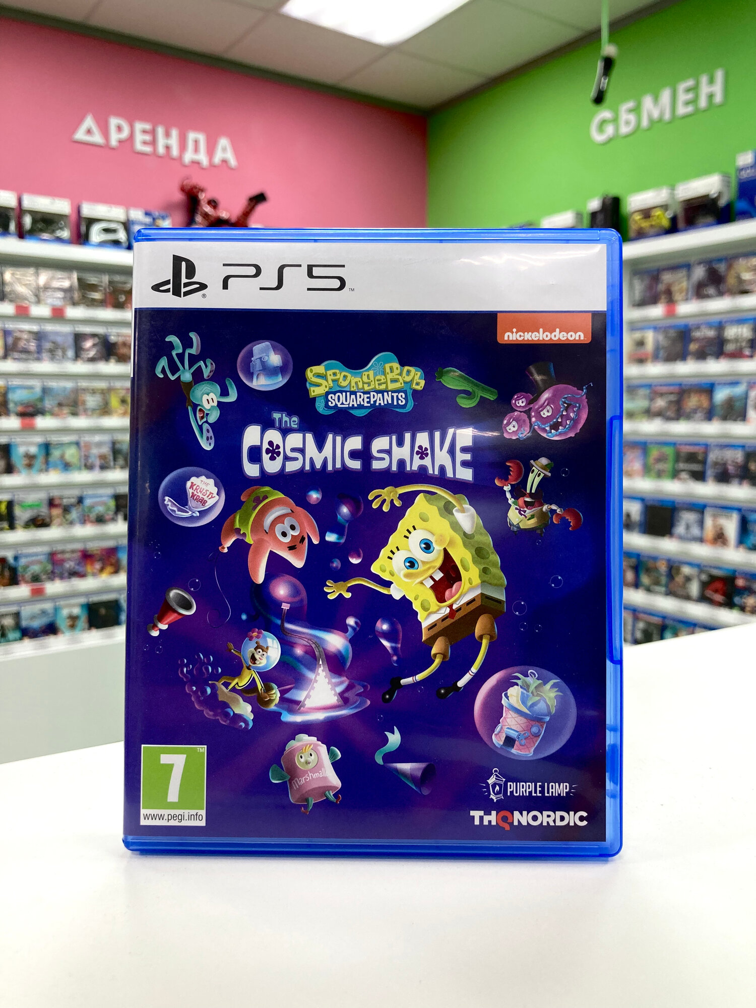 PS5 Spongebob The Cosmic Share б/у