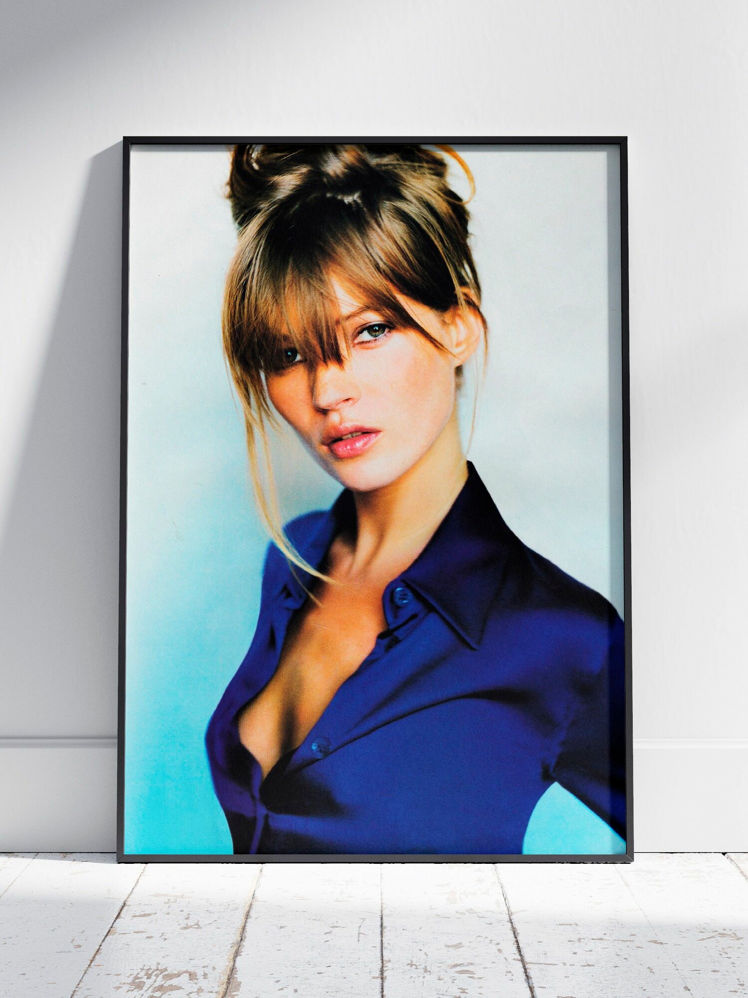 Плакат на стену для интерьера Кейт Мосс (Kate Moss 27) - Постер по модели, бренду и моде формата A4 (21x30 см)