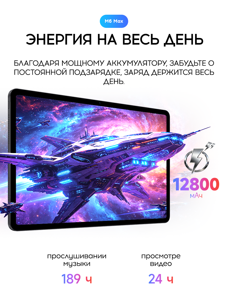 Планшет с магнитной клавиатурой и мышью 16 ГБ/1024 ГБ ,12800 мАч лучший подарок