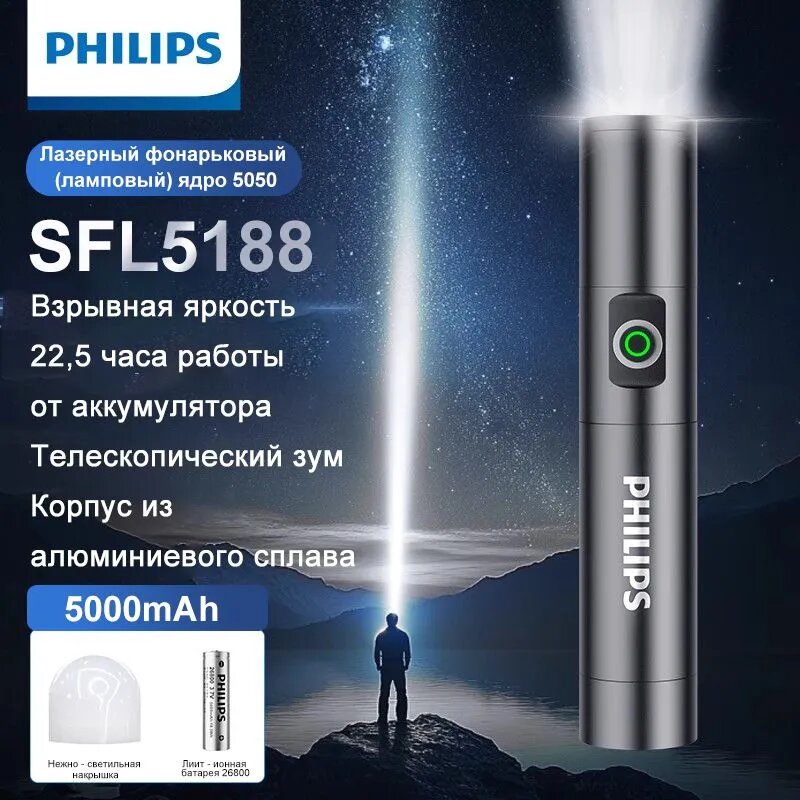 Philips Фонарь-прожектор