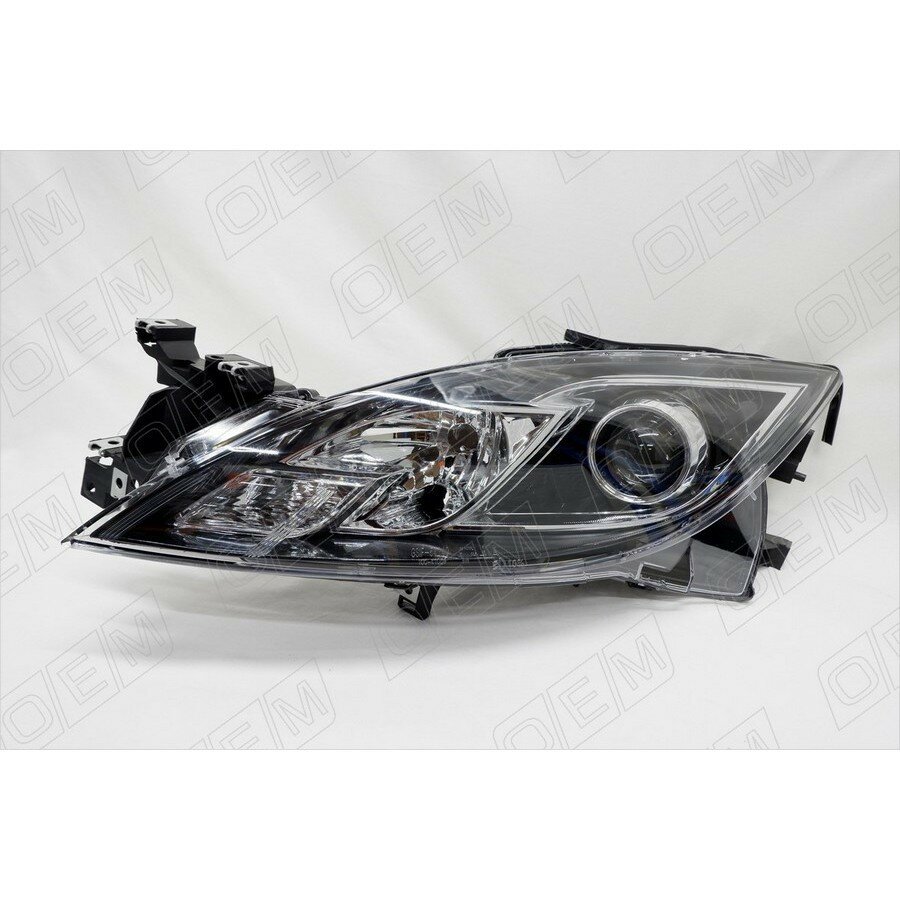 Фара левая Mazda 6 2 GH 2007-2010, галоген, с корр от официального дистрибьютора, OEM, артикул OEM0205FL
