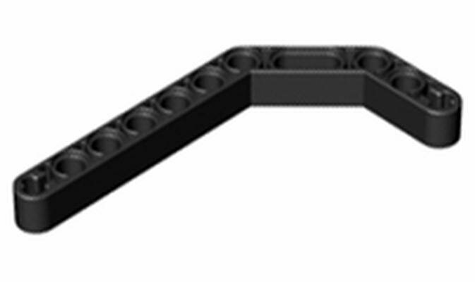 Деталь Lego 32009 Technic, Liftarm, Modified Bent Thick 1 x 11.5 Double