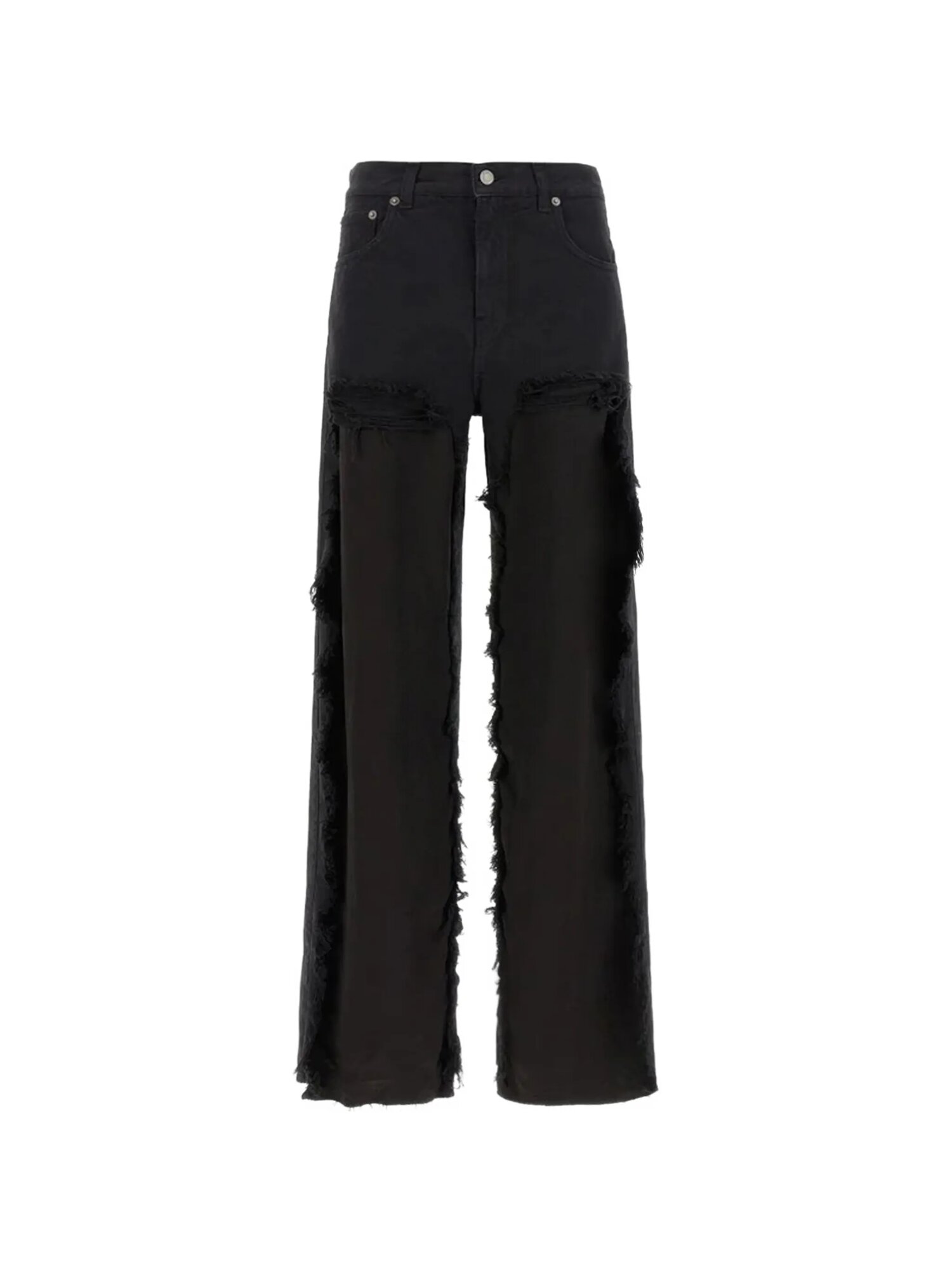 Джинсы Frayed distressed jeans 
