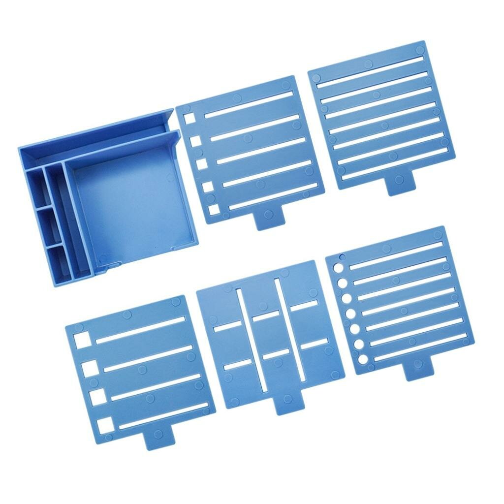 Портативный органайзер для стикеров, Синий