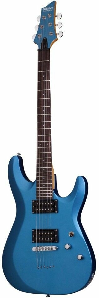 Schecter C-6 DELUXE SMLB - Электрогитара Stratоcaster, цвет голубой