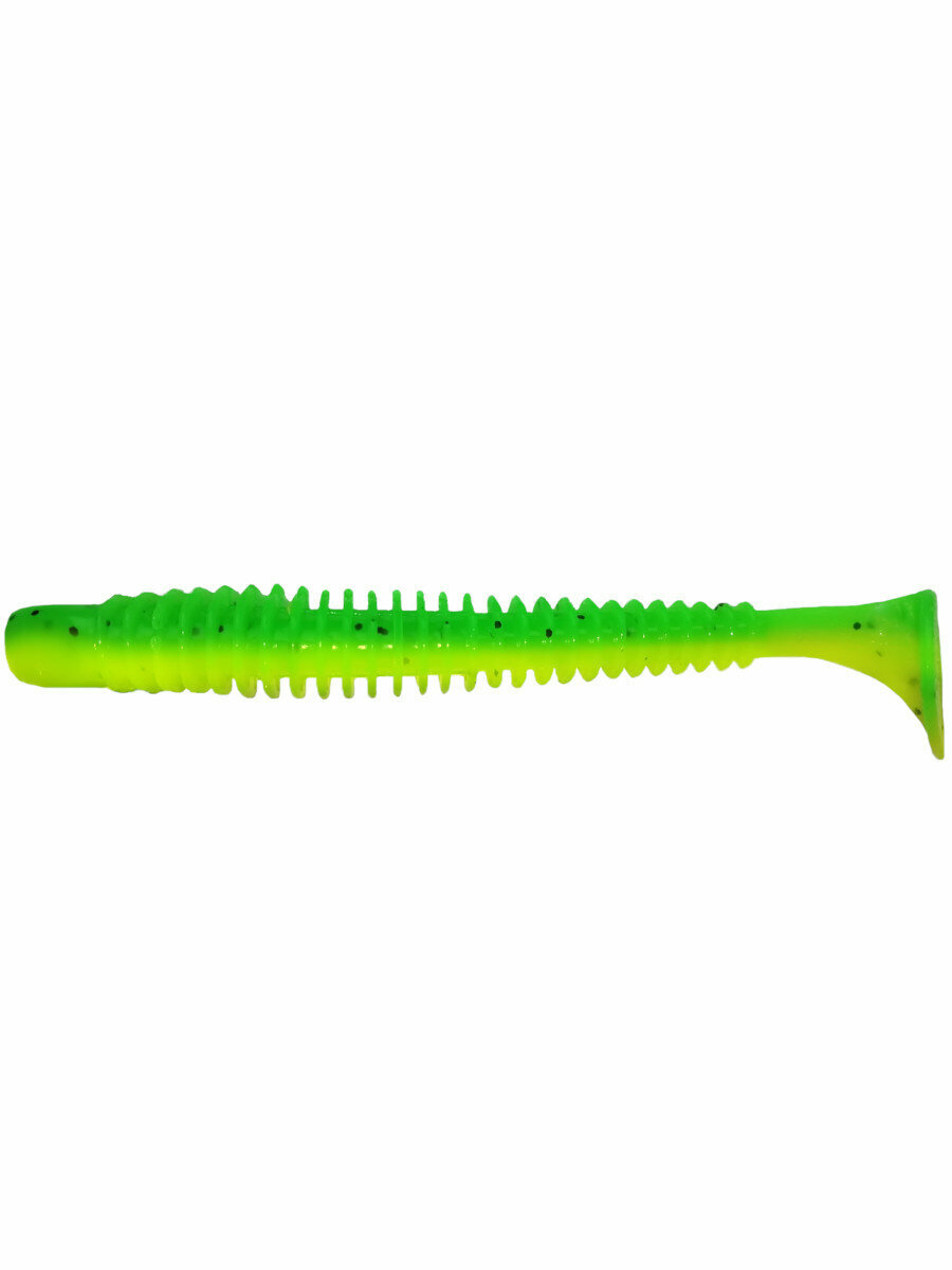Виброхвост SANSAN VIBRO Raketa 89, Col. 30 LIME CHARTREUSE
