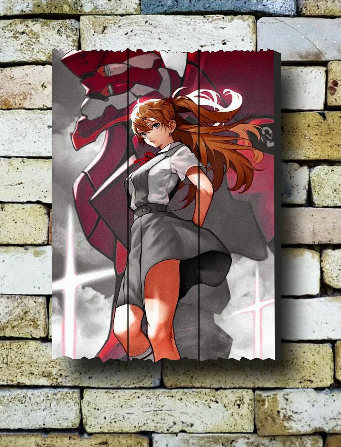 Картина на досках Евангелион 9 Evangelion