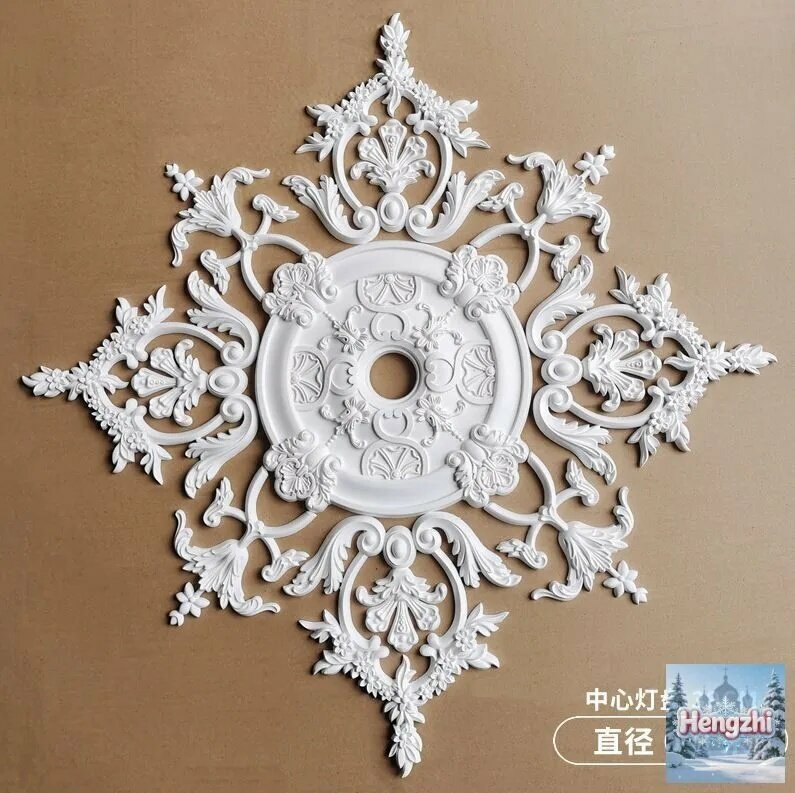 Декоративный элемент розетка потолочная