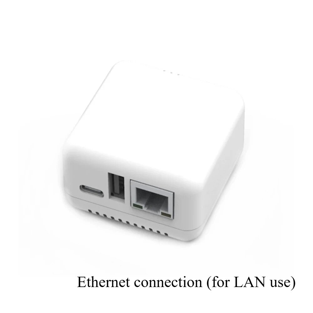 Мини USB-хаб для принтера, LAN printing A