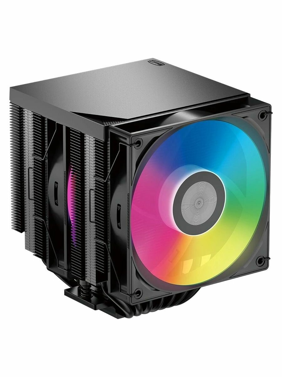 Устройство охлаждения (кулер) PCCOOLER RT720 TC, 4-pin, ARGB, 120мм, черный, retail rt720tc-bkawyx-gl