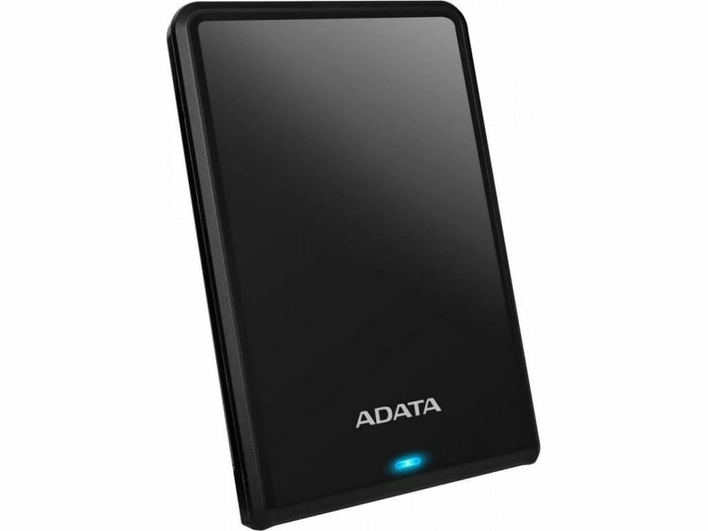 Внешний жесткий диск 1Tb Adata USB 3.1 AHV620S-1TU31-CBK HV620S Slim 2.5" чёрный