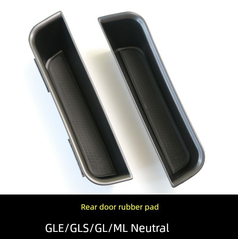 Задняя дверная коробка для GLE/GLS/GL/ML, черная резиновая отделка, автомобильный аксессуар