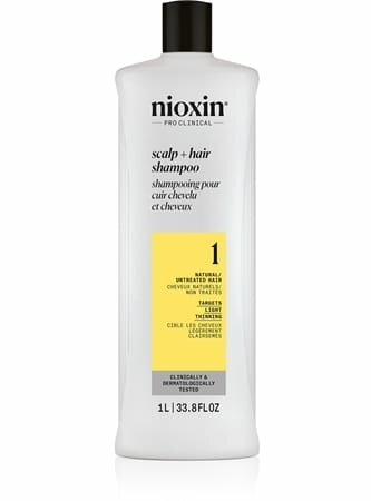 Шампунь для волос Nioxin System 1 для женщин, 1000 мл