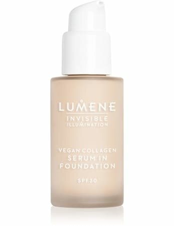 Тональный крем Lumene Invisible Illumination Vegan Collagen Serum in Foundation, SPF 30, 30 мл