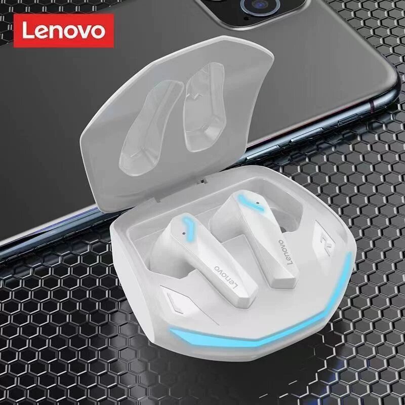Thinkplus GM2Pro беспроводные наушники Bluetooth с активным шумоподавлением, TWS для игр и спорта, белый цвет