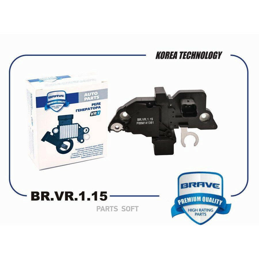 Реле генератора Renault Duster 10- Nissan Almera III G15 12- 1.6I BRAVE BRVR115